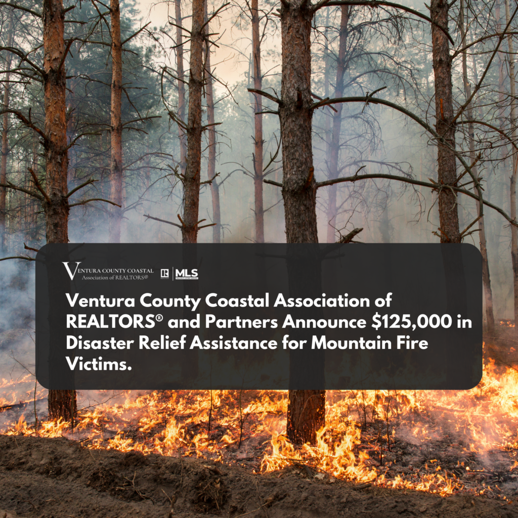 Disaster Relief Assistance: Ventura County Coastal Association of ...